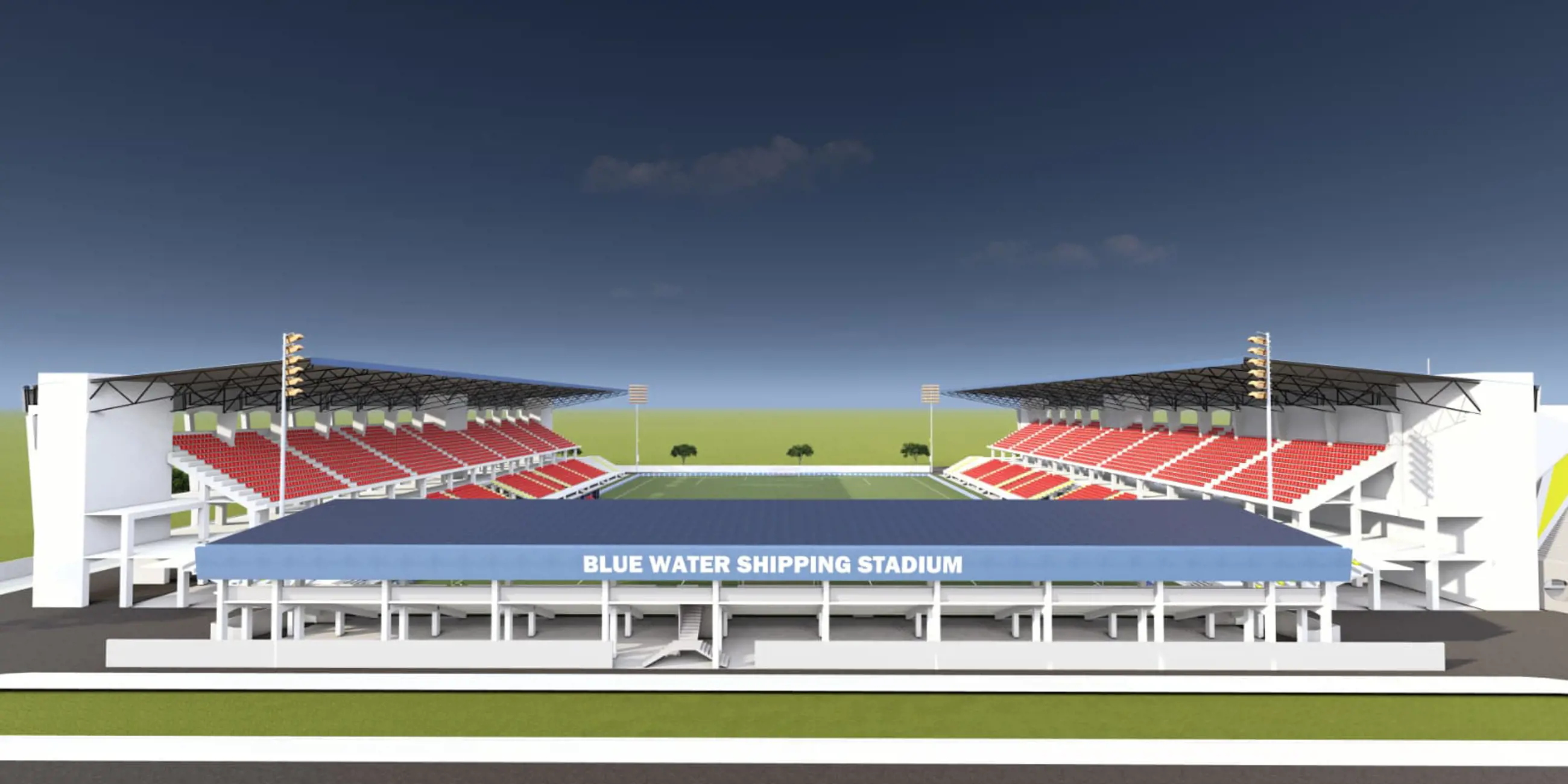 Guyana Football Federation & Blue Water partner for new stadium