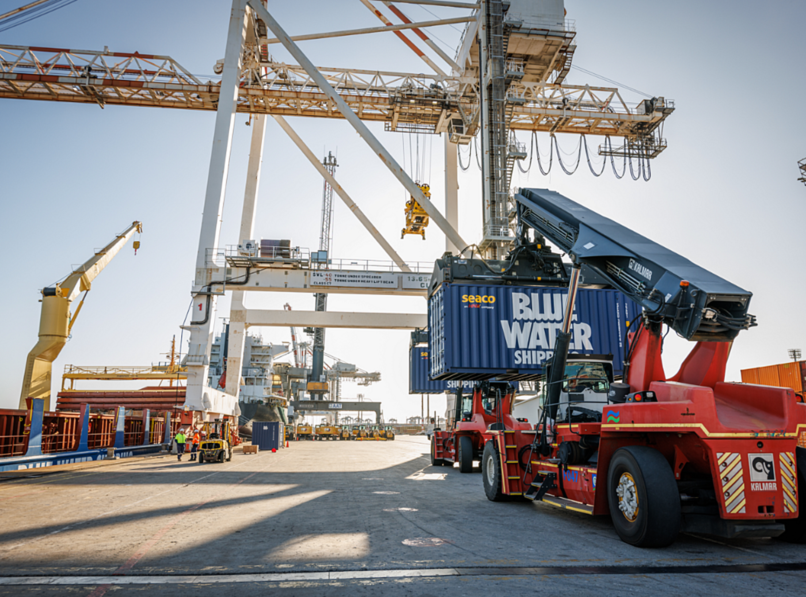 Transport og logistik til og fra Danmark | Blue Water Shipping