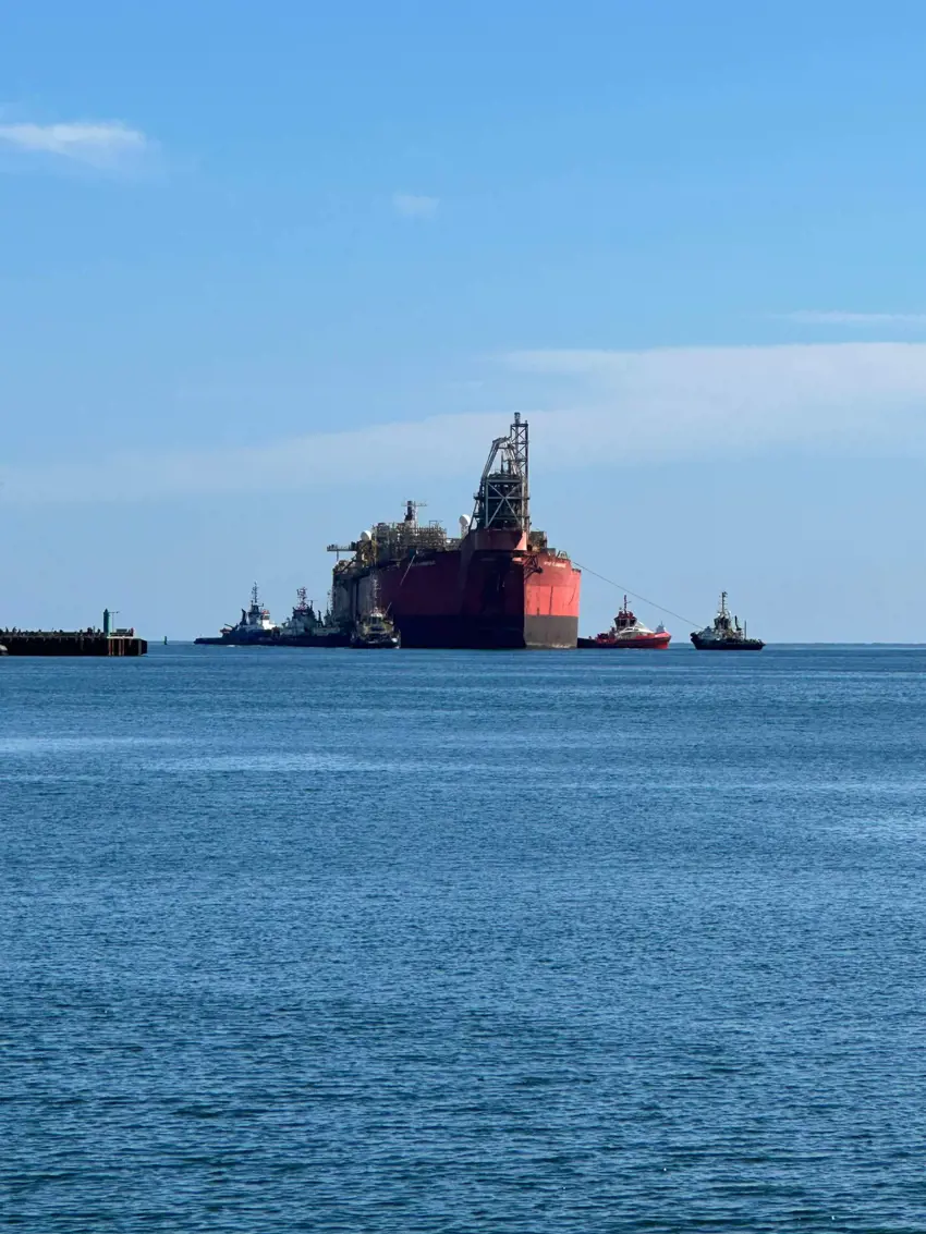 Port Agency team handles largest FPSO call in Frederikshavn