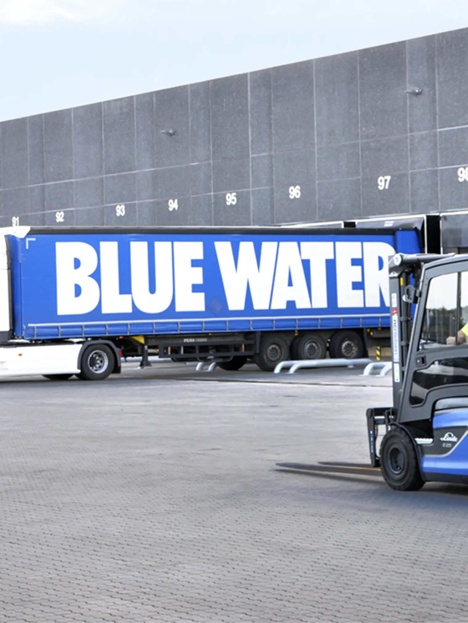Blue Water provides specialist transport and logistics solutions