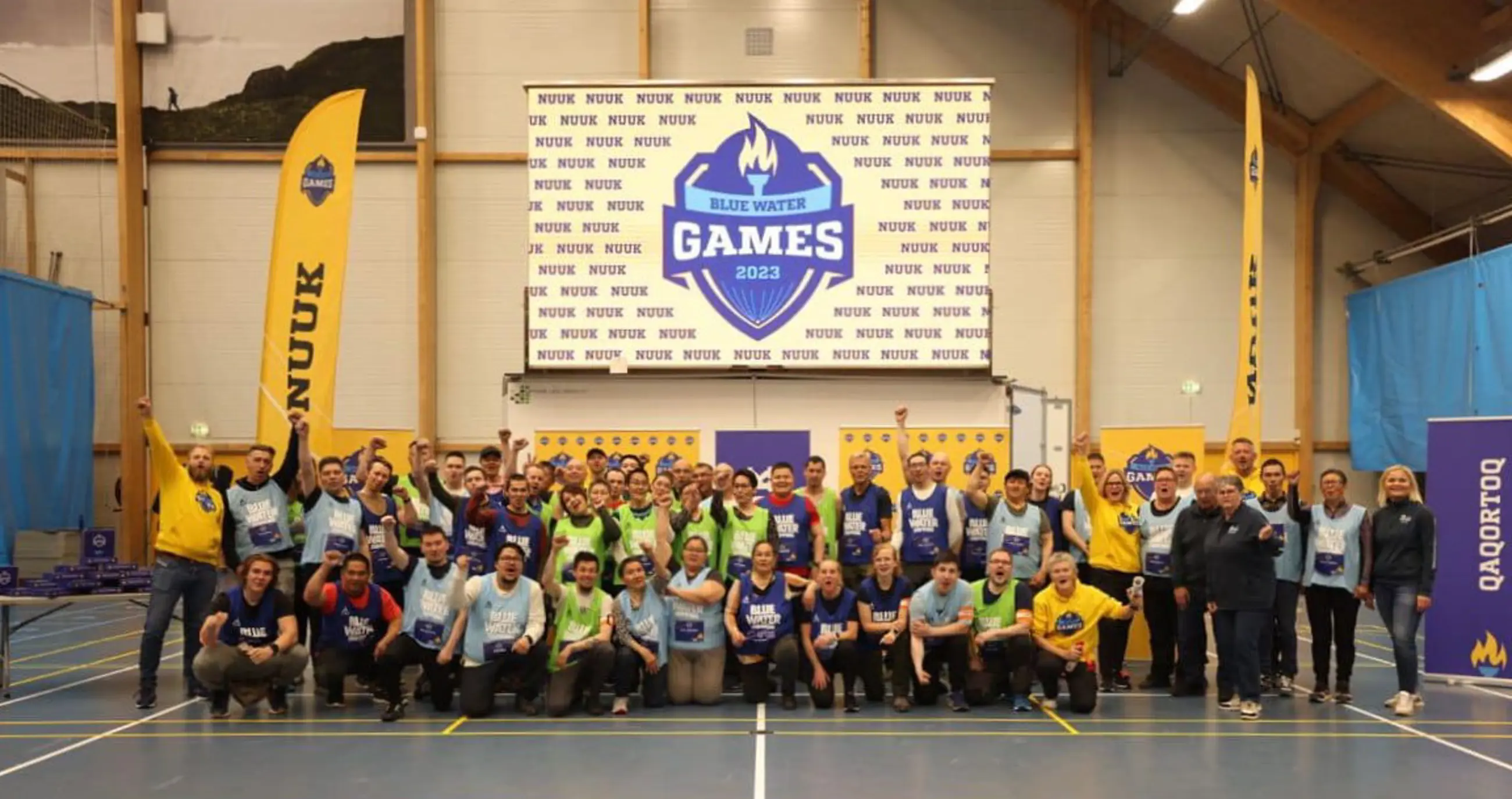 First Blue Water Games create a strong team spirit