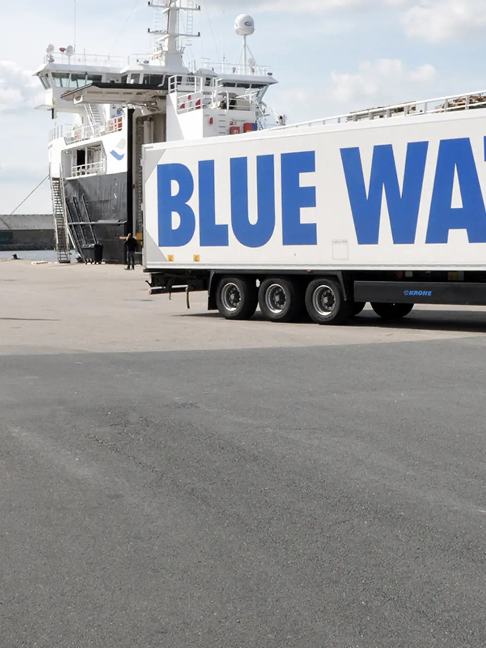 Transport og logistik til og fra Danmark | Blue Water Shipping