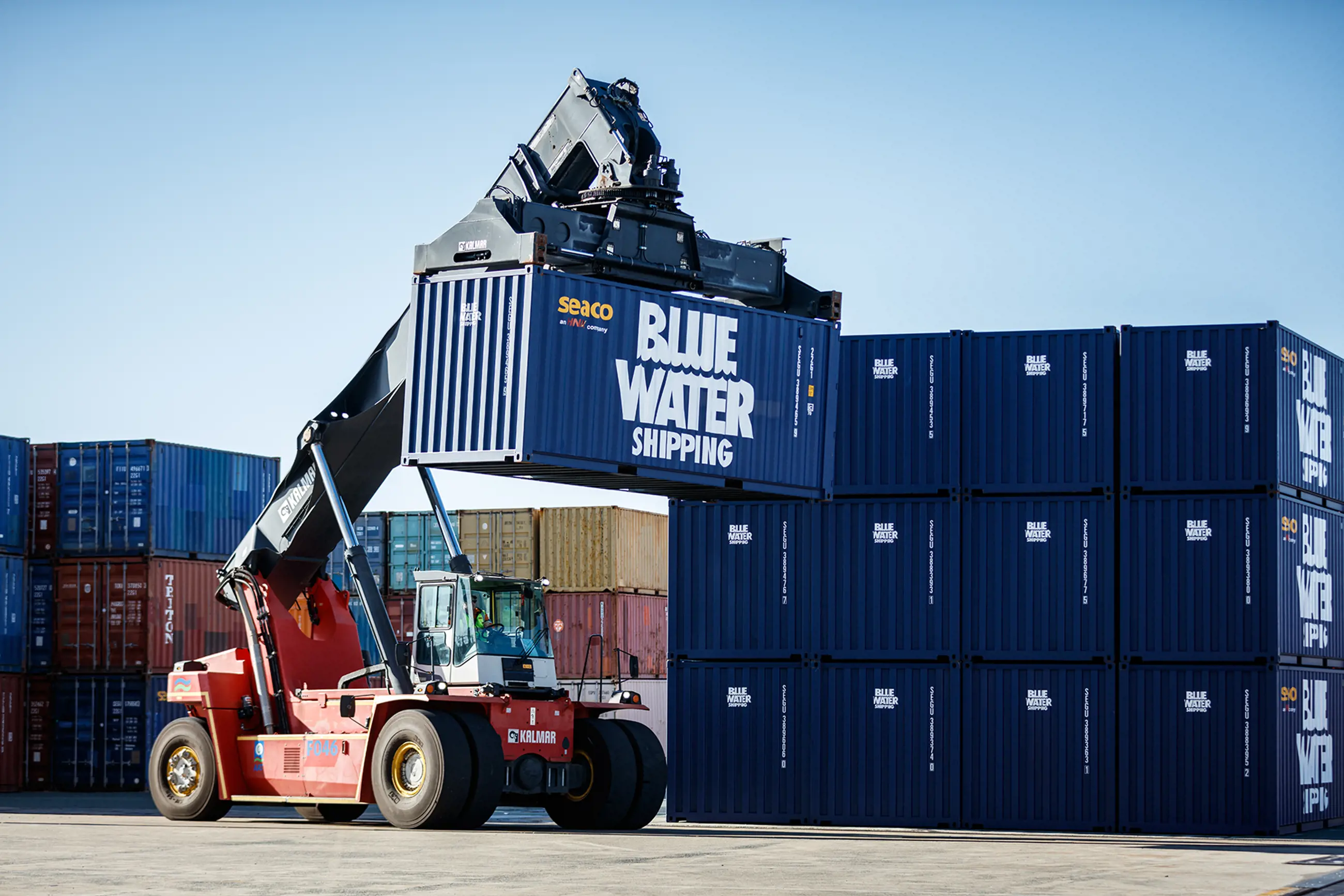 Transport og logistik til og fra Danmark | Blue Water Shipping