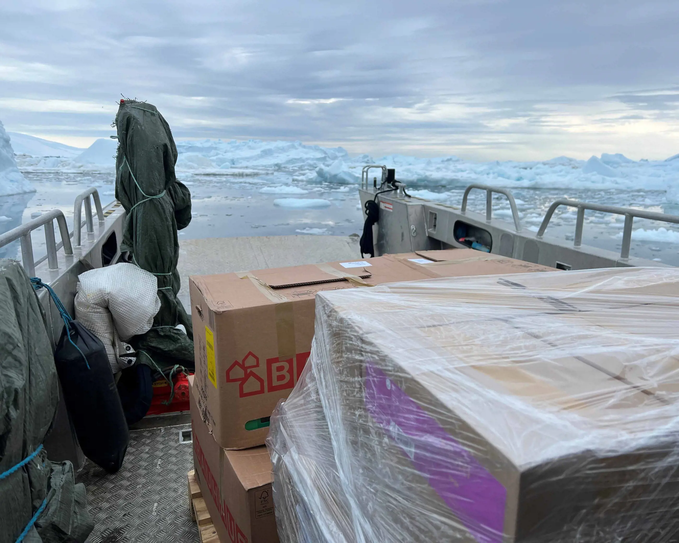 Logistics for the world’s most remote restaurant in Greenland
