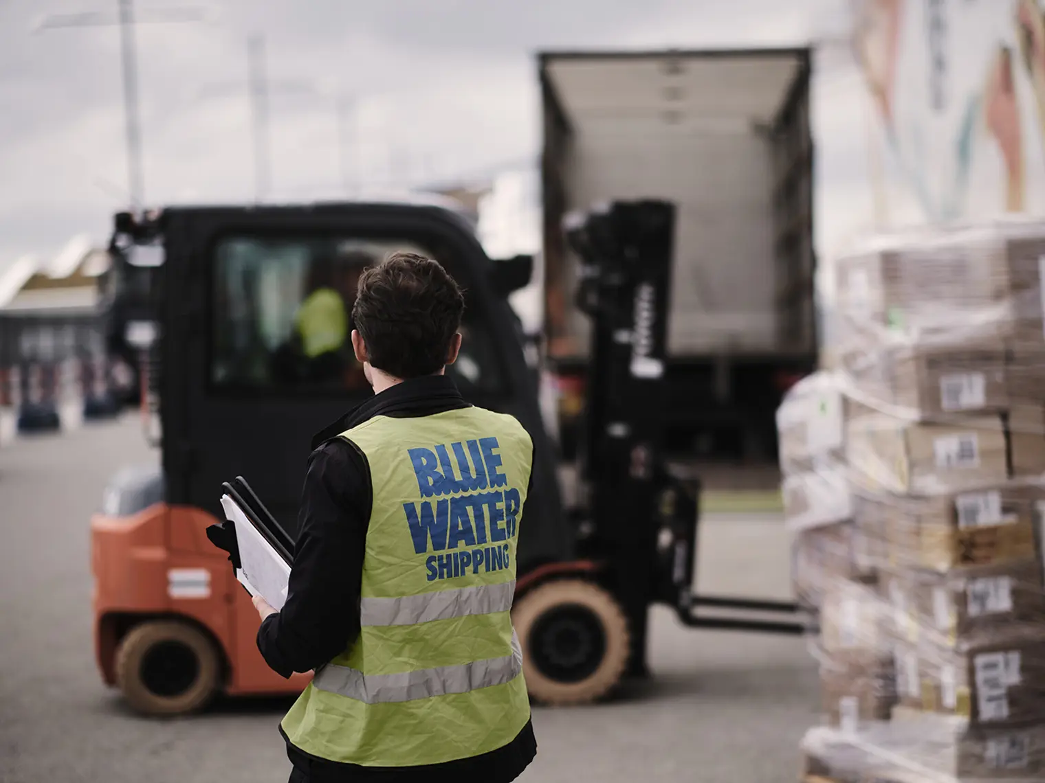 Marine and cruise logistics delivered with service by Blue Water