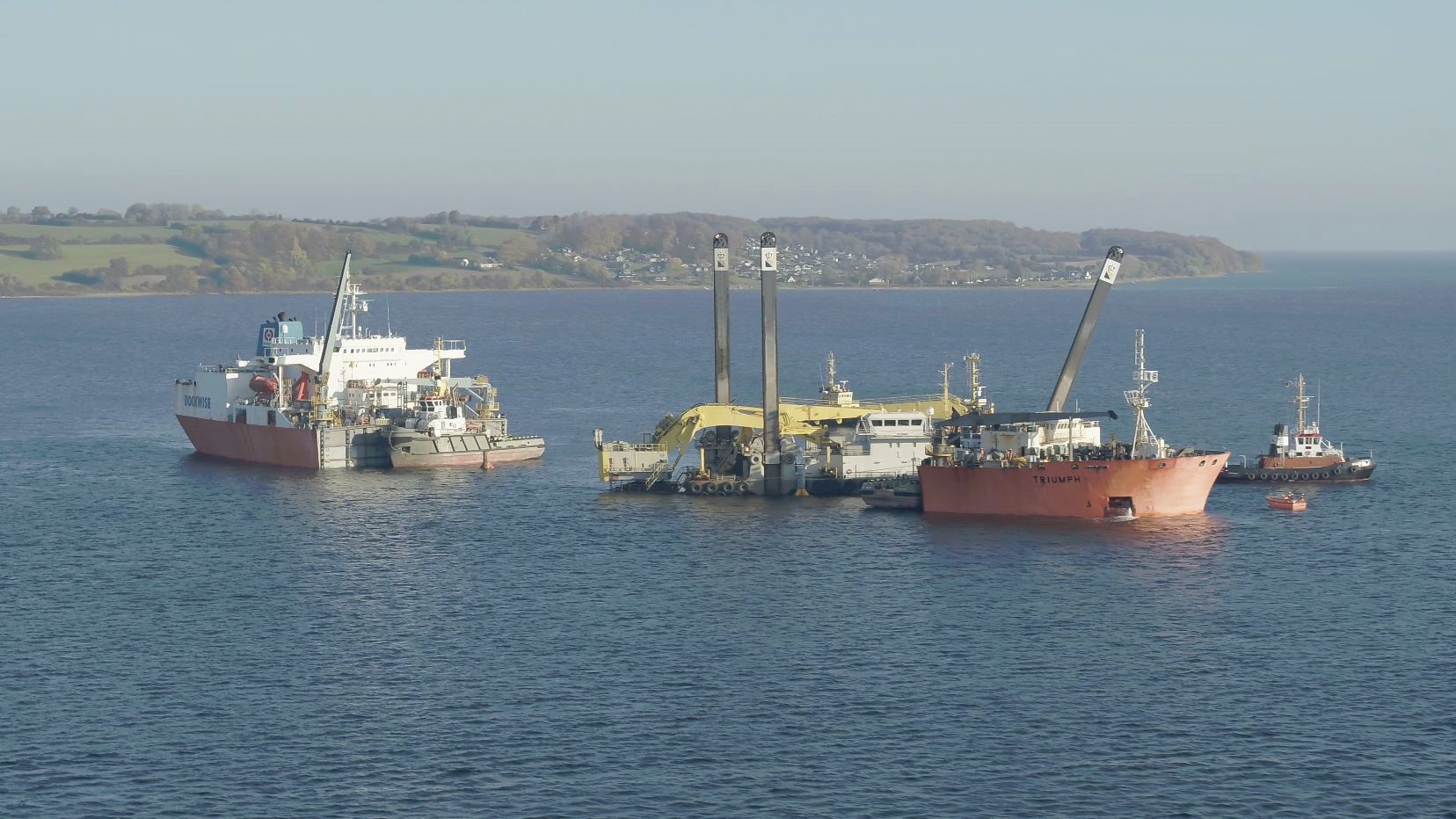 The world’s biggest backhoe dredger set afloat