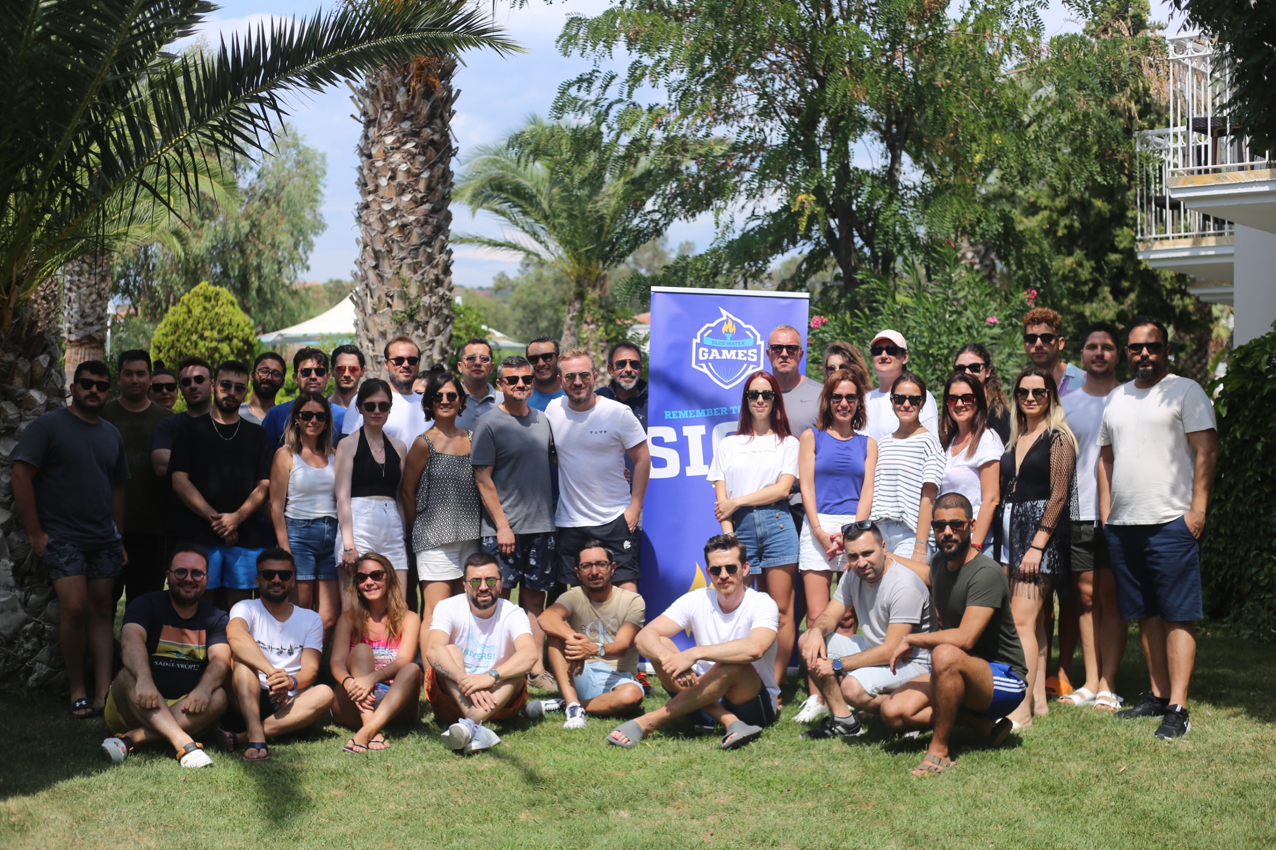 First Blue Water Games create a strong team spirit