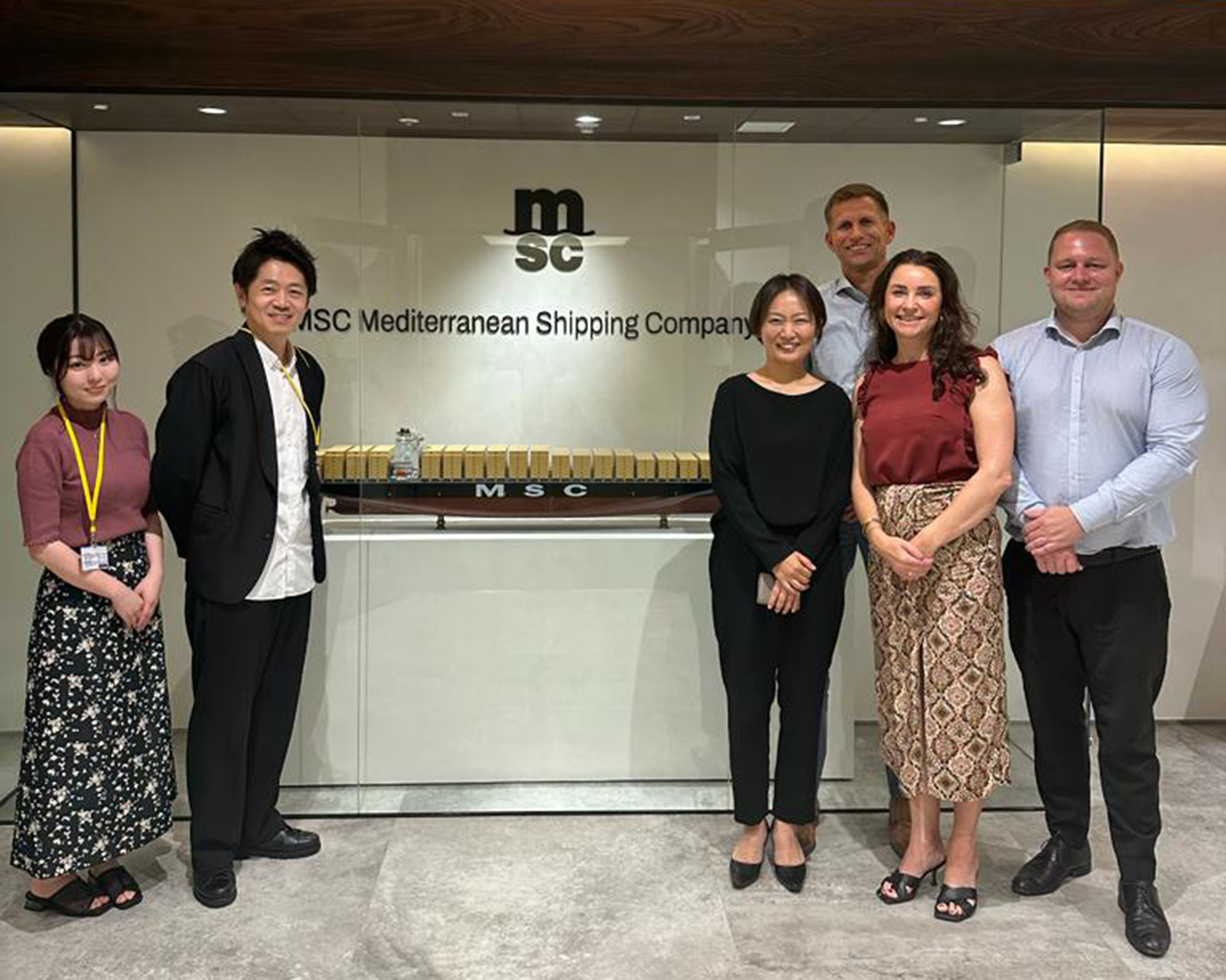 Blue Water Reefer team visits Tokyo, Japan