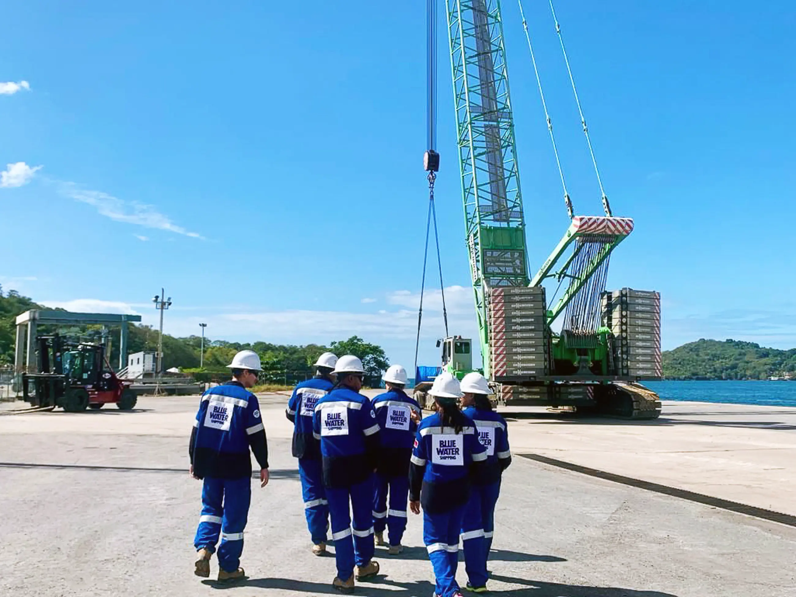 Stevedoring services and supervising of cargo loading and unloading